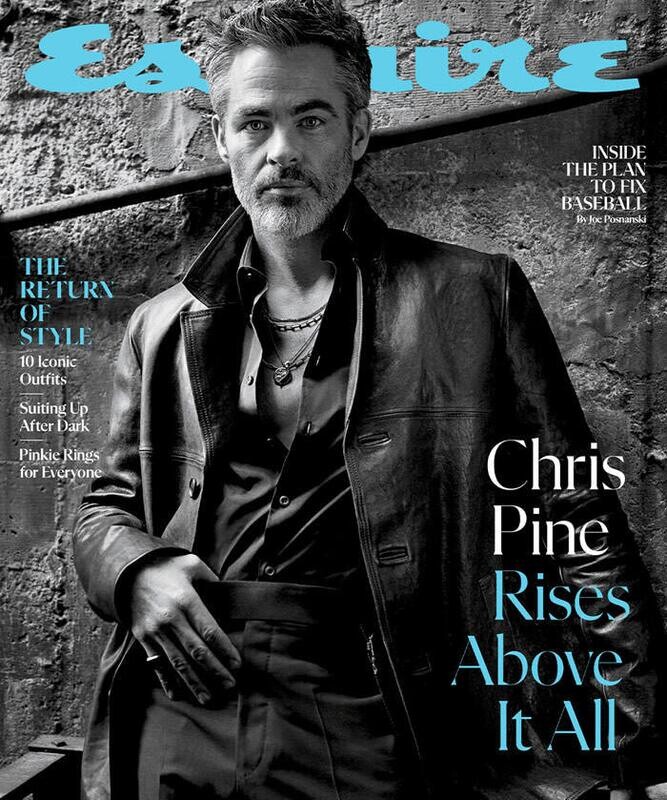 Inmate Magazines | Esquire Magazine March 2023 - Chris Pine