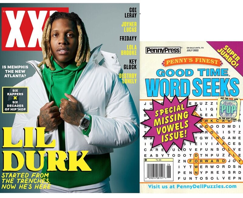 XXL Inmate Magazine/Puzzle Bundle