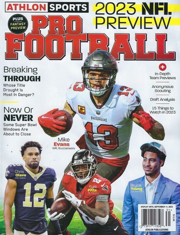 ATHLON SPORTS PRO FOOTBALL 2023 (COVERS VARY)