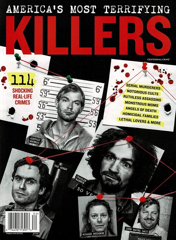Jail Magazines | America's Most Terrifying Killers Magazine