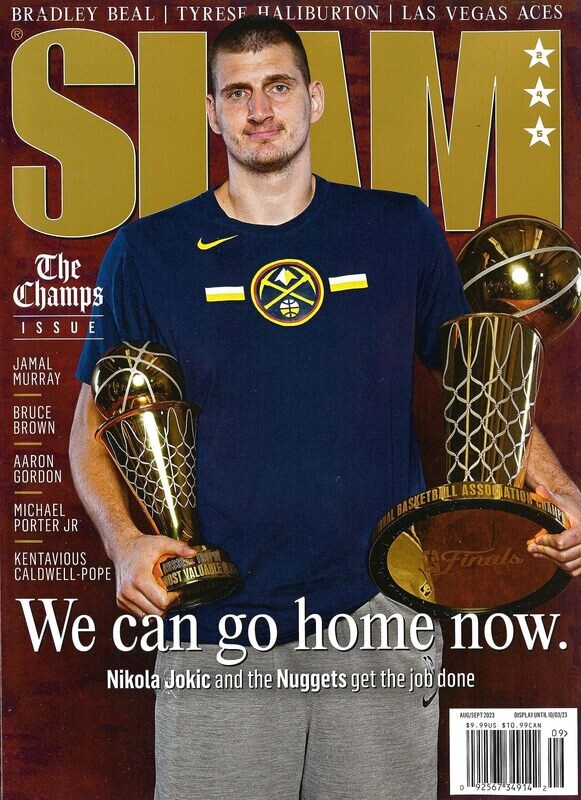 Inmate books & magazines | SLAM 245: Nikola Jokic Championship Cover