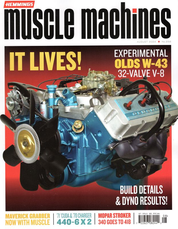 Hemmings Muscle Machines August 2024 - Inmate Magazines