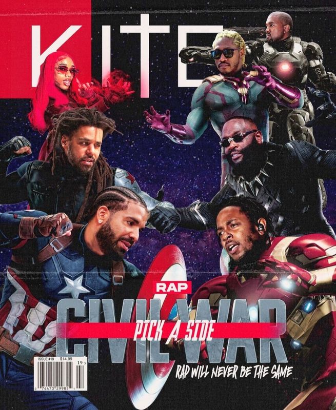 Inmate Magazines | KITE MAGAZINE ISSUE 19: Rap Civil War
