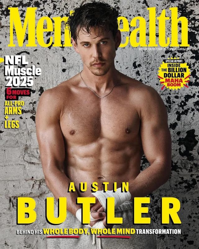 Men's Health Magazine September 2025: Austin Butler