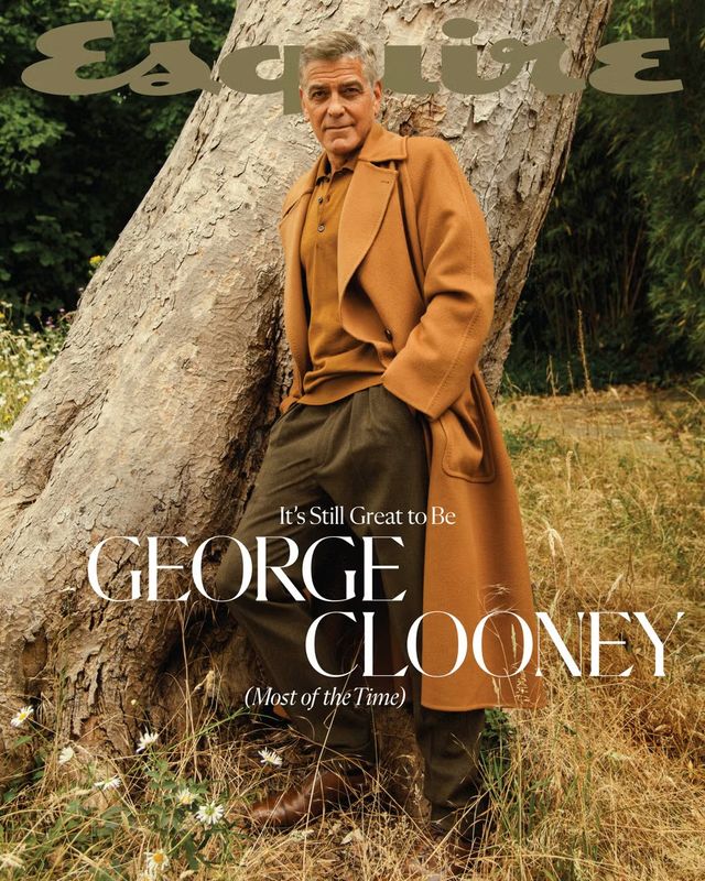 Magazines for inmates | Esquire Magazine October 2025 George Clooney