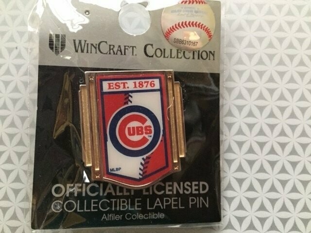 Chicago Cubs Est 1876 Collectible Lapel Pin (LAST ONE)