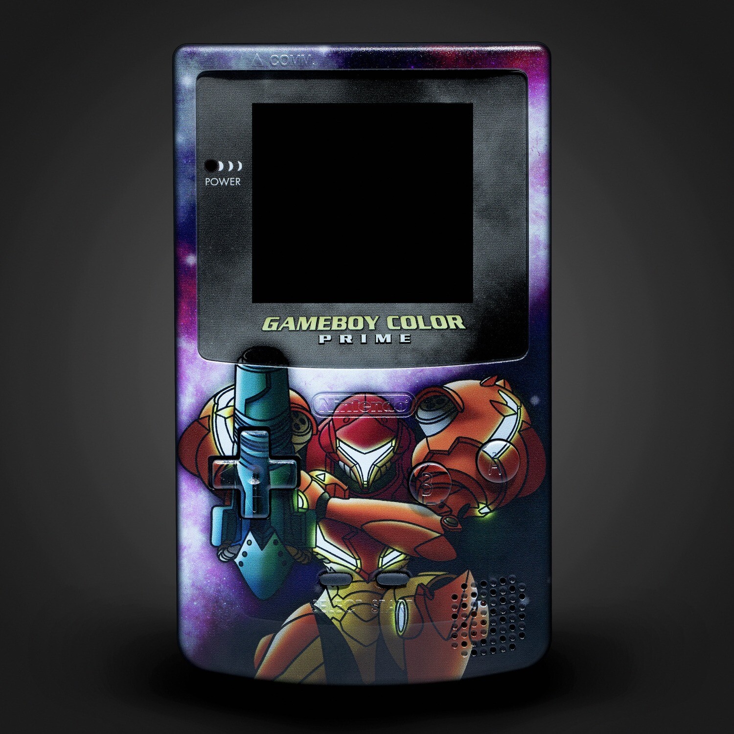 Game Boy Color UV Print Shell Kit (Metroid B)