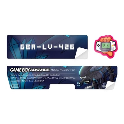 Game Boy Advance Stickers & Labels