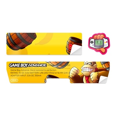 Game Boy Advance Stickers & Labels