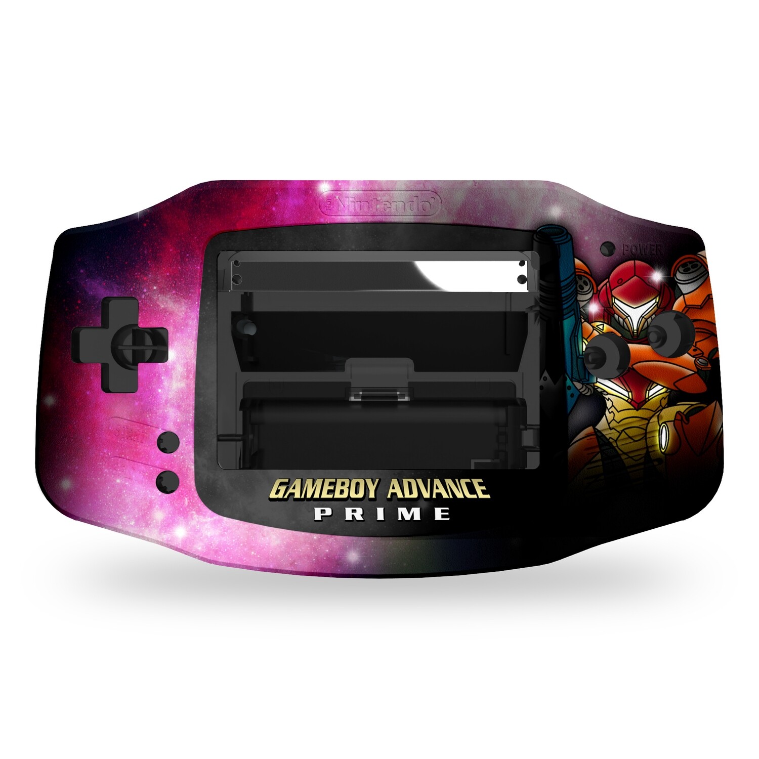 Game Boy Advance Printed Shell (Metroid B)
