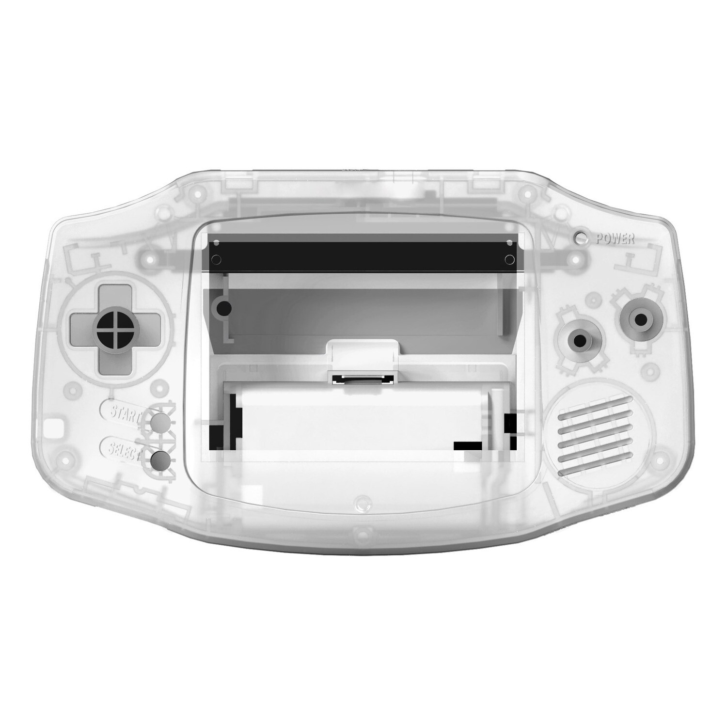 Game Boy Advance Shell (Clear)