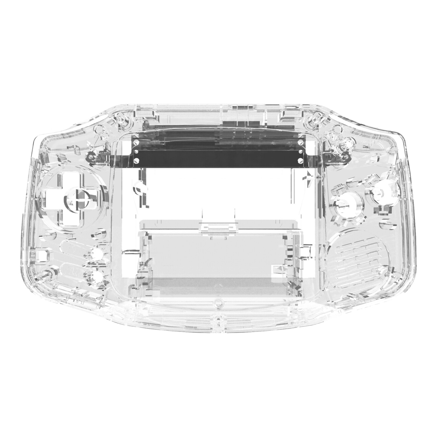 Game Boy Advance Shell (Clear Black)