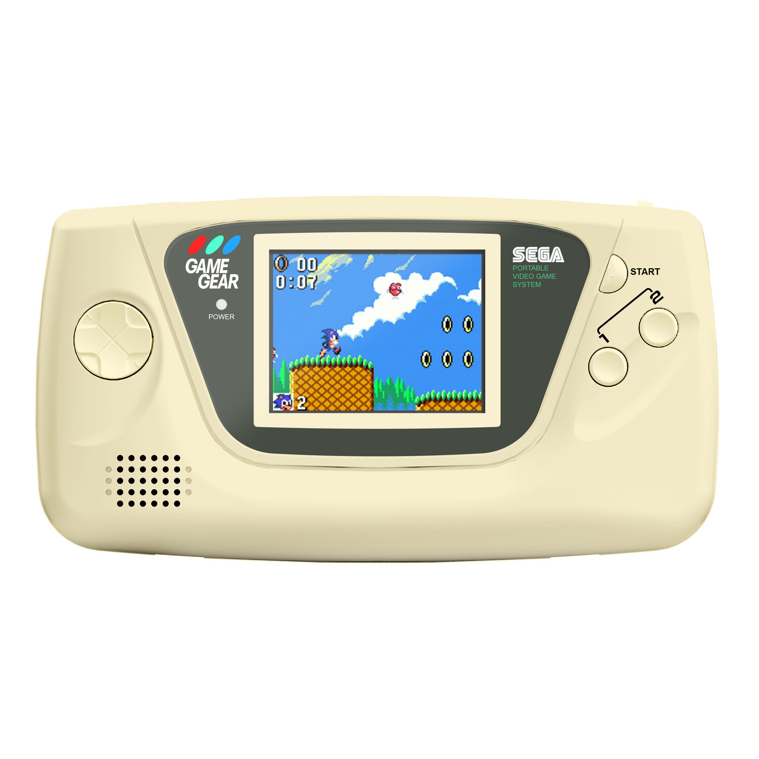 Sega Game Gear Console: Prestige Edition (Cream White)