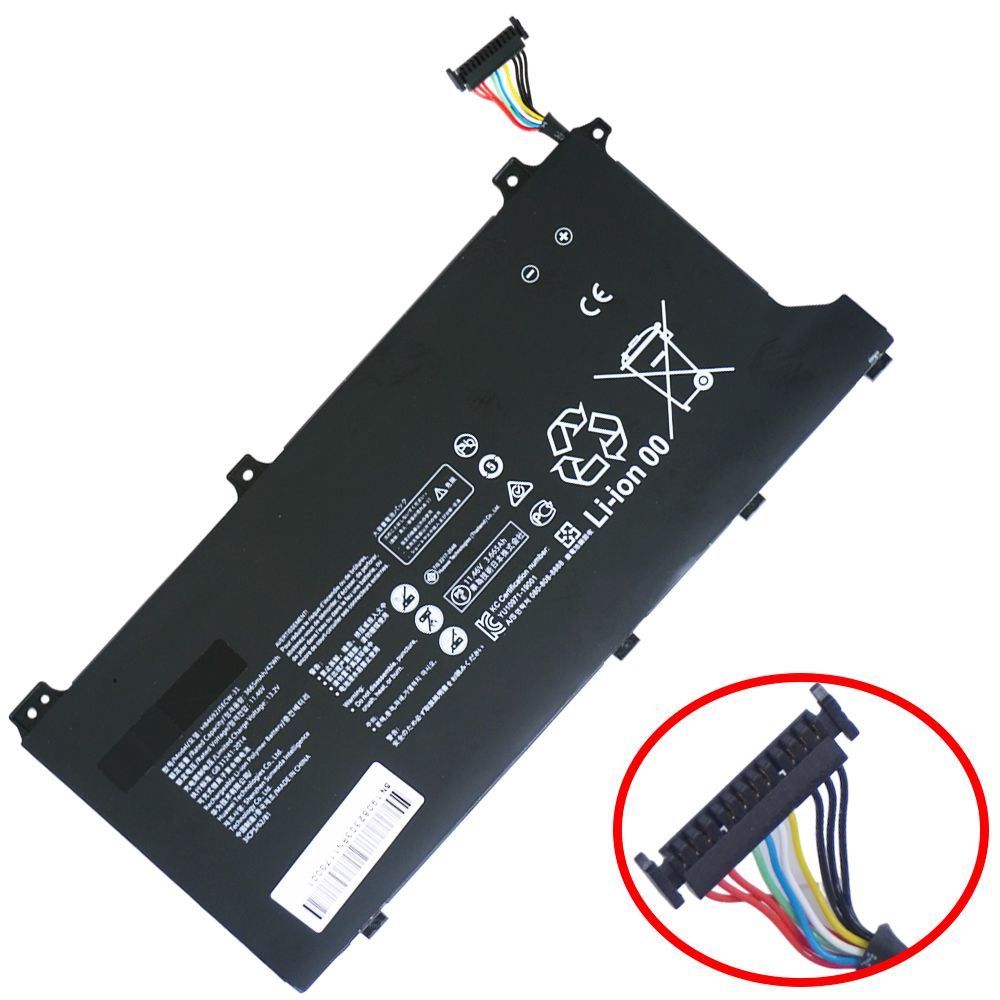 Bateria Huawei MateBook D 15 11.46V 3665mAh 42Wh HB4692J5ECW-31 , 3ICP5 ...