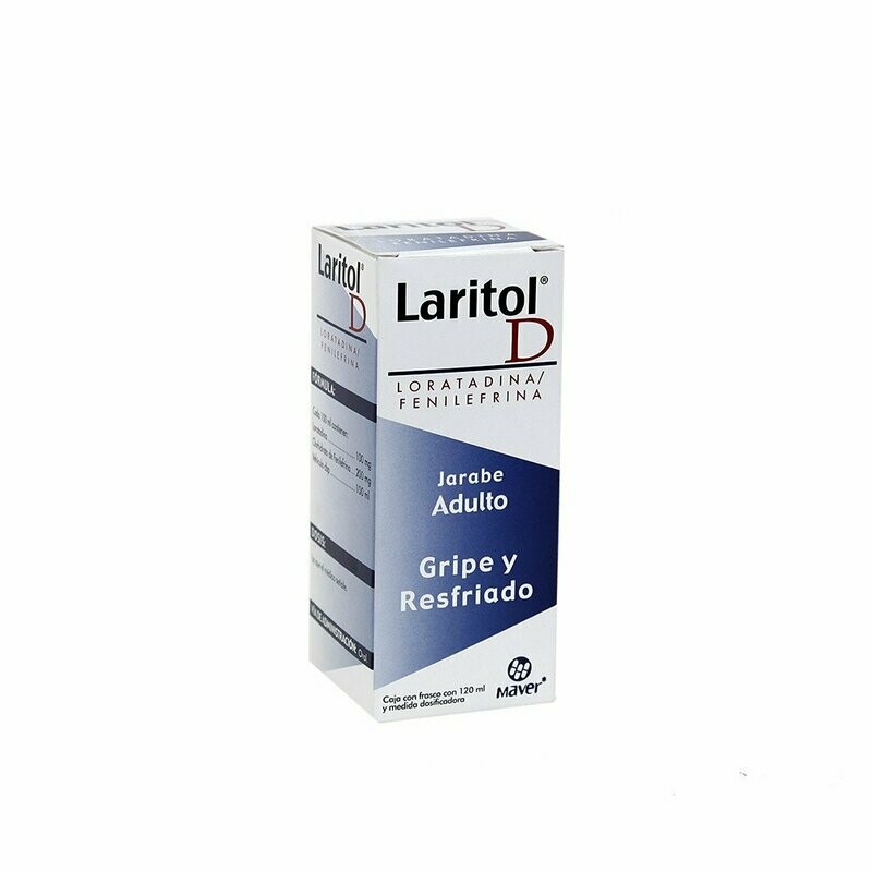 Laritol D Adulto Solución Oral con 120mL