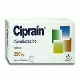 Ciprain 250mg oral 10 TABLETAS