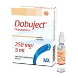Dobuject 250mg Solución Inyectable 5 Ampolletas