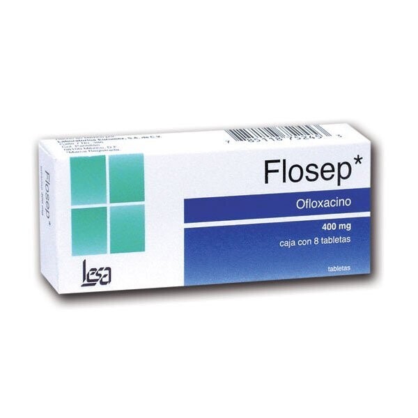 Flosep 400mg oral 8 tabletas