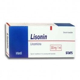 Lisonin 300mg Solución Inyectable 1 ampolleta
