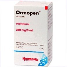 Ormopen Suspención Oral 250mg