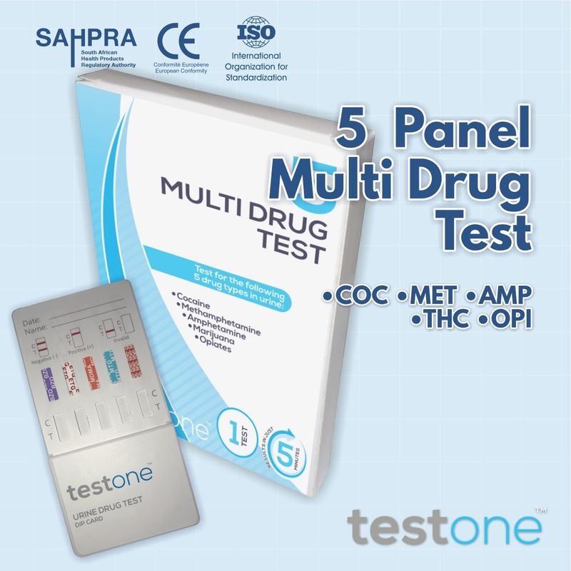 5 Panel Multi-Drug Test - testone.co.za