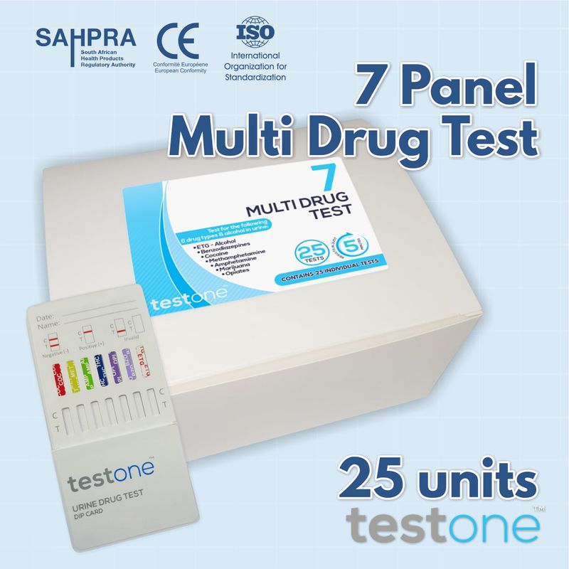 Drug and Alcohol ETG 7 Panel Multi Test - testone.co.za