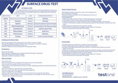 The Best Multi Drug + Alcohol Test Kit in South Africa - testone.co.za
