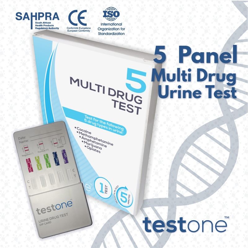5 Panel Multi-Drug Test - testone.co.za