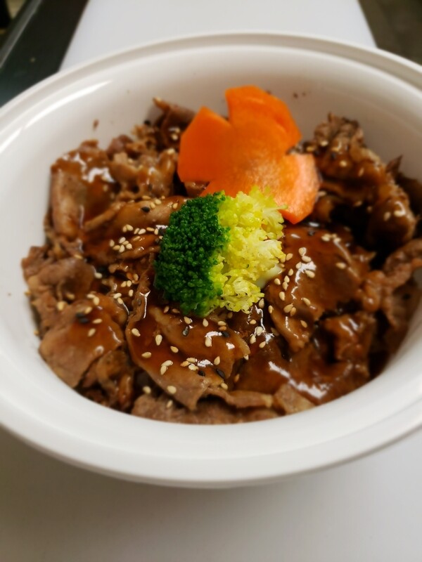 Beef Teriyaki Don