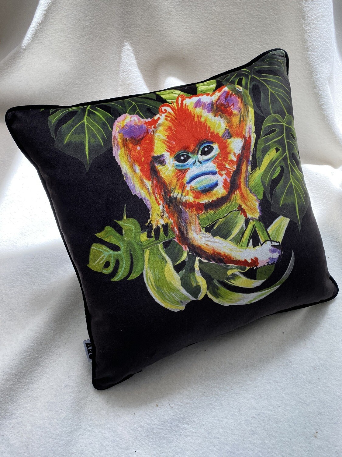 Black Magic Monkey Cushion - Store - Atelier Ray Clarke