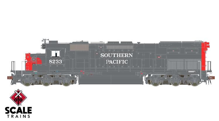 ScaleTrains Rivet Counter HO EMD SD40T-2 (88" Nose) w/DCC & Sound - Southern Pacific : #8254