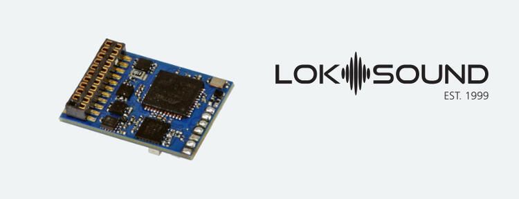 ESU LokSound V5.0 FX Decoder 8-pin NEM652 (Functions only, no motor control)