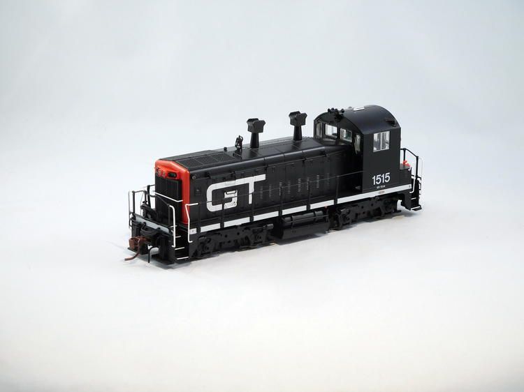 Rapido Trains HO EMD SW1200 GT #1515 (Black) w/DCC & Sound