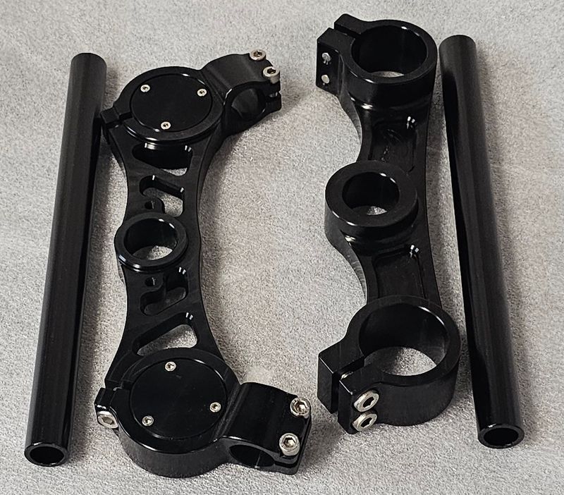 G FORCE PRO GRUDGE 1/2in. Offset Trees Hayabusa / GSXR1000 43mm