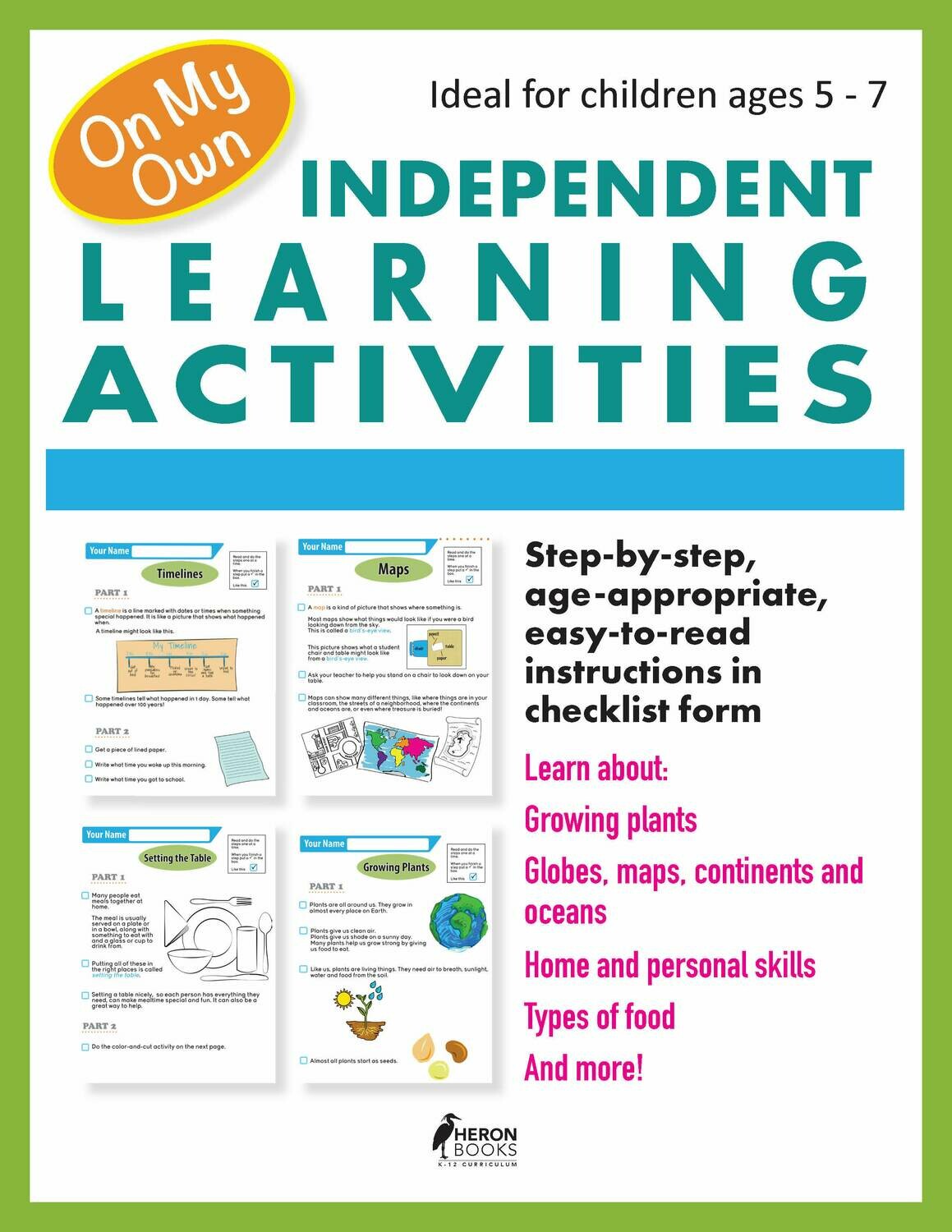 Independent Learning Activities Independent Learning Activities