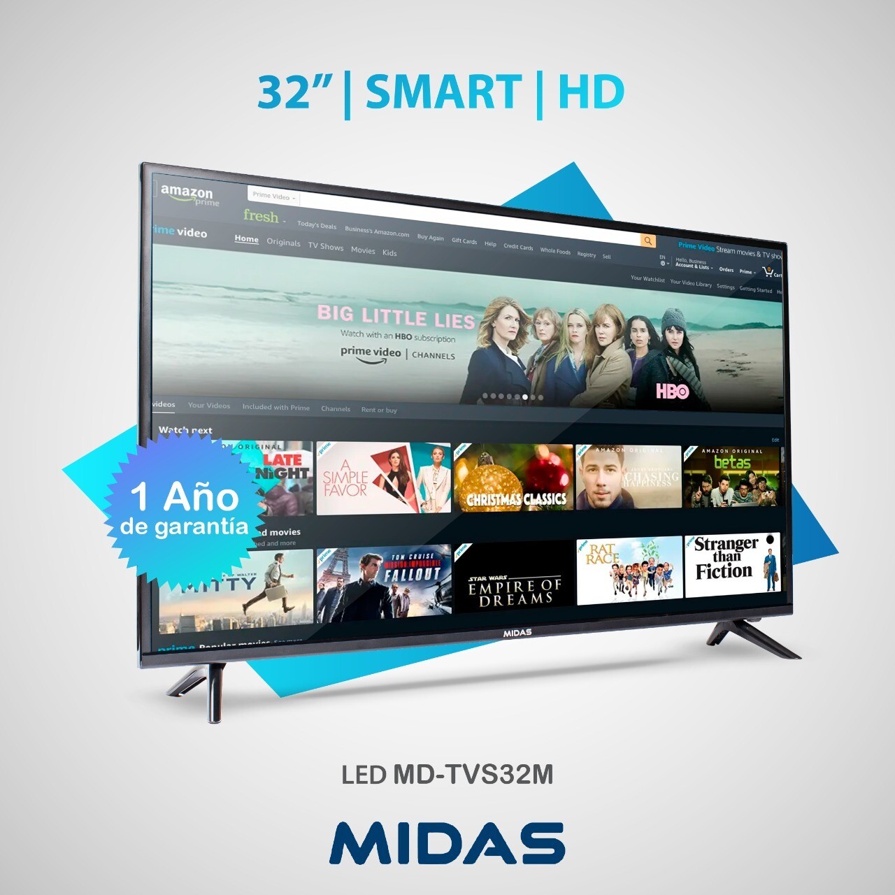 TV Midas Smart 32" HD