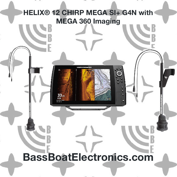 Humminbird HELIX 12 MEGA SI+ G4N & MEGA 360 Bundle