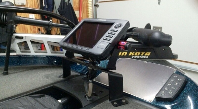 4" Angled Deck Mount