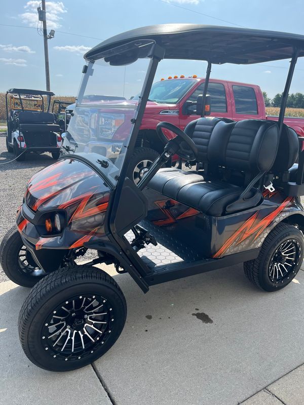 2024 EZ Go Express S4 Gas Golf Cart - Custom body upgrade