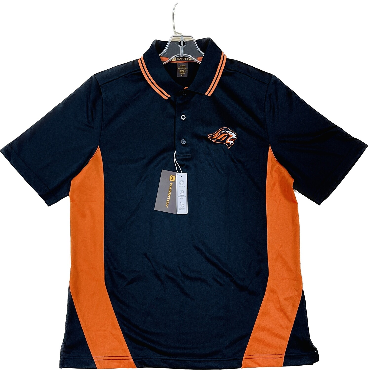 Polo - Orange and Black