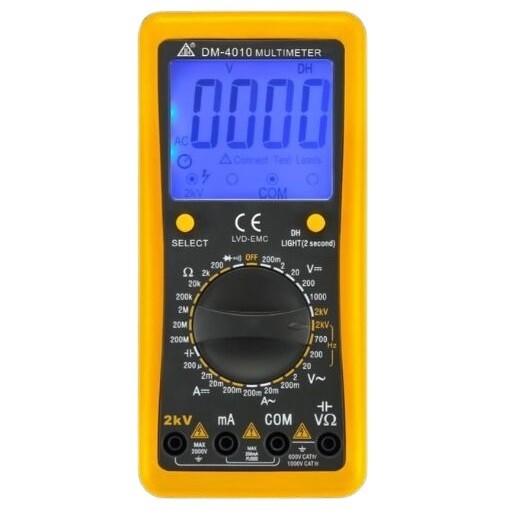 Solar Multimeter with 2000V DC - HATCO DM-4010