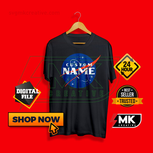 Create Custom Nasa Logo With The Best Printing Format