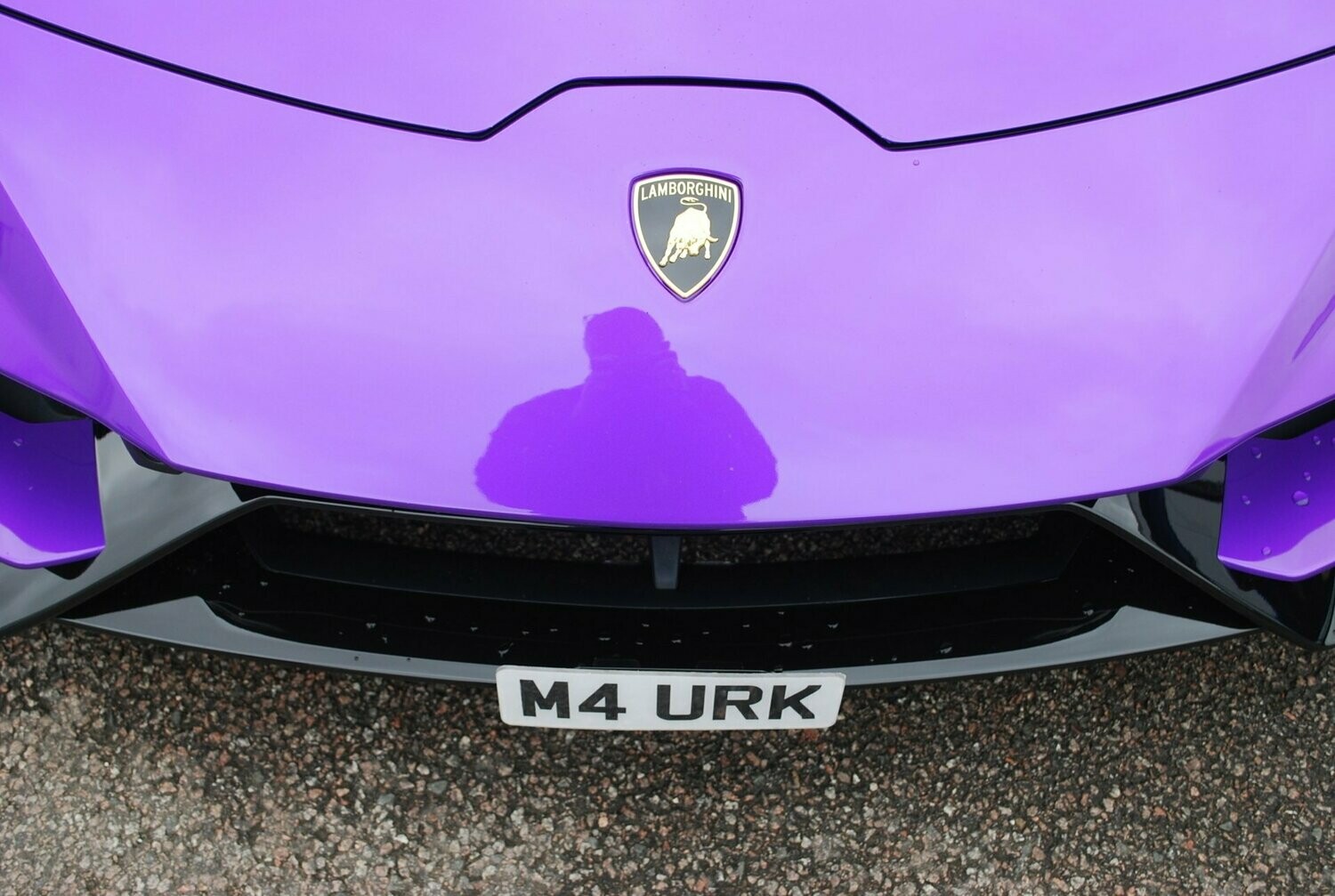 Lamborghini huracan Evo front license plate mounts