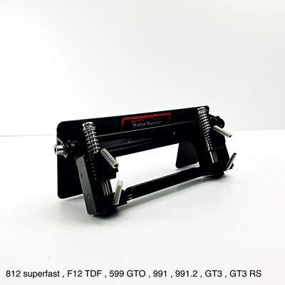 No drill license plate mounts