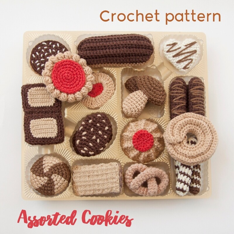 Assorted Cookies Crochet Pattern