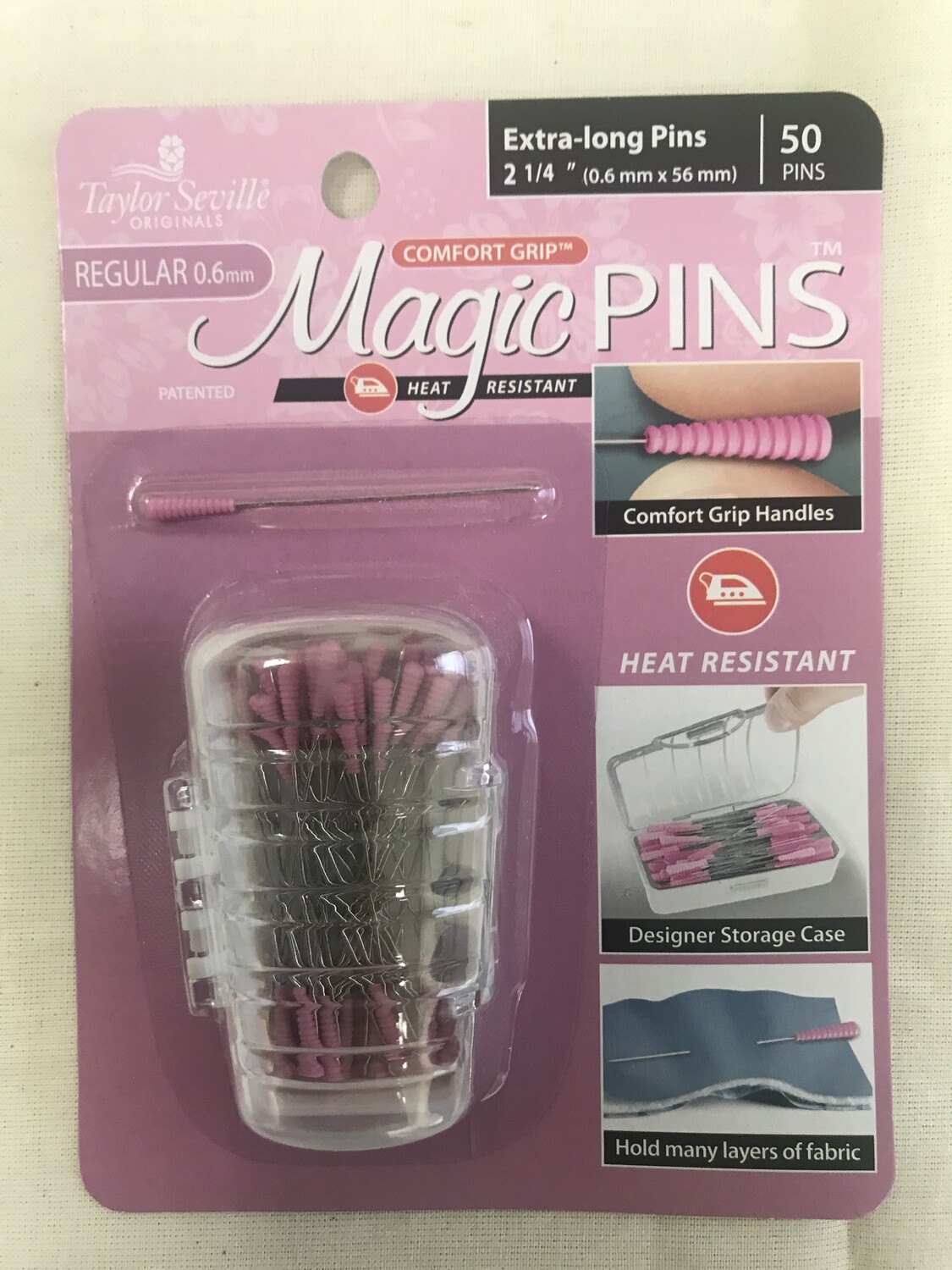 EXTRA-LONG PINS 2 1/4" (50 PC) | Taylor Seville