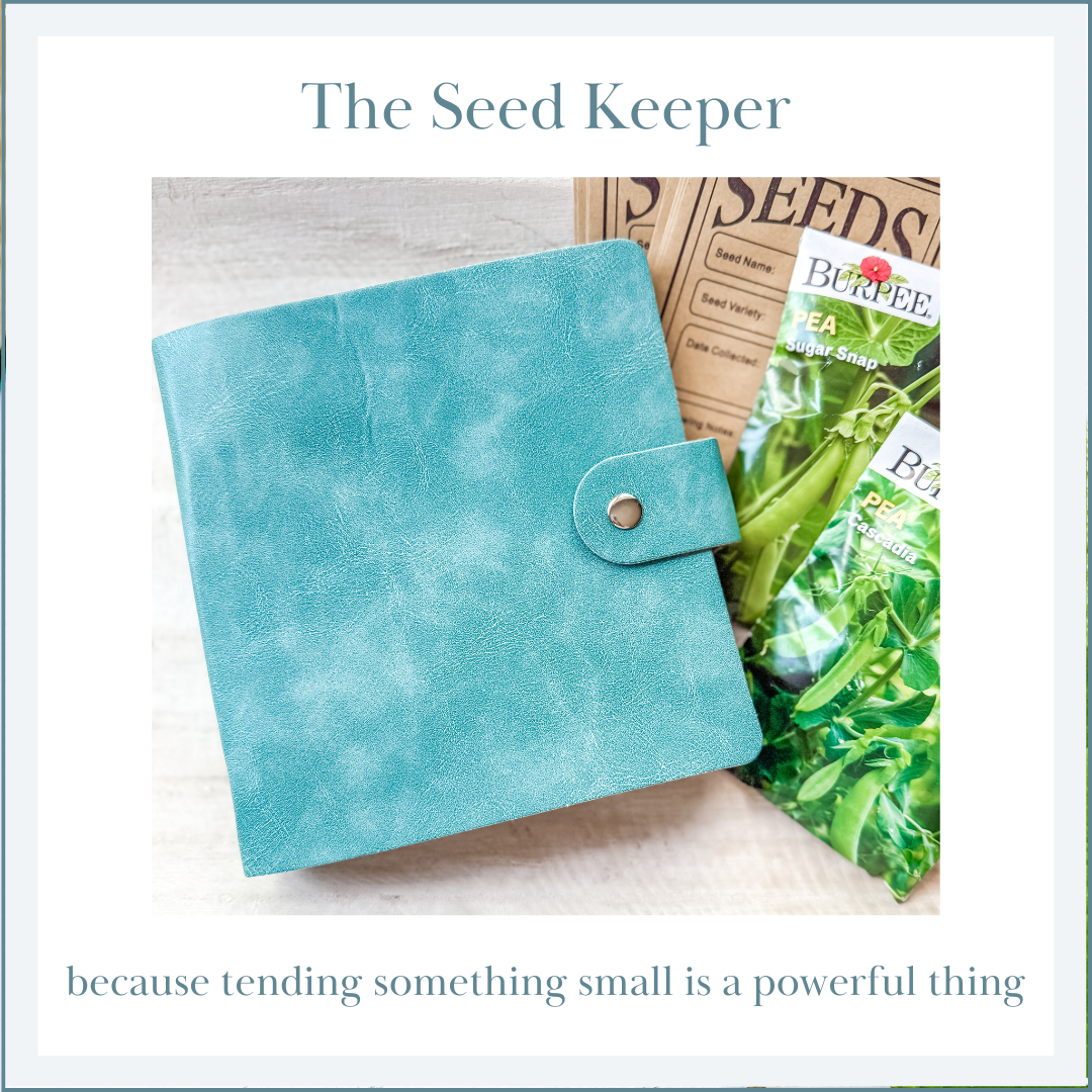 Seed Keeper Binder – Holds Seed Packets, Envelopes, and Garden Notes