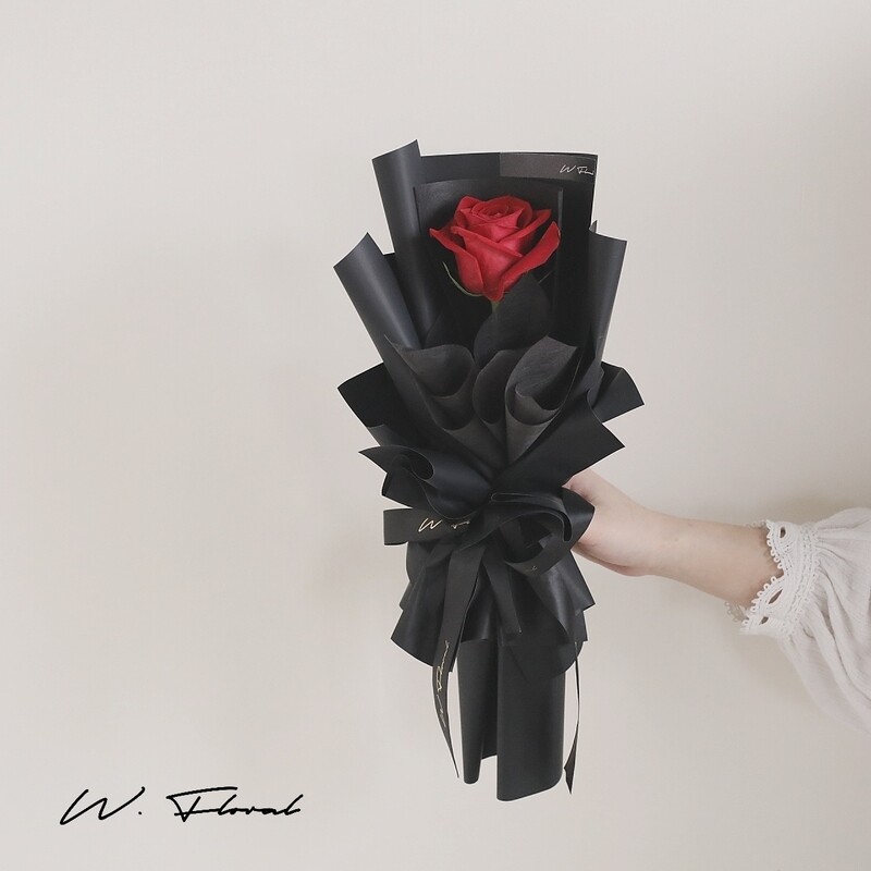 Single Rose Bouquet | Fresh Flower Delivery Toronto