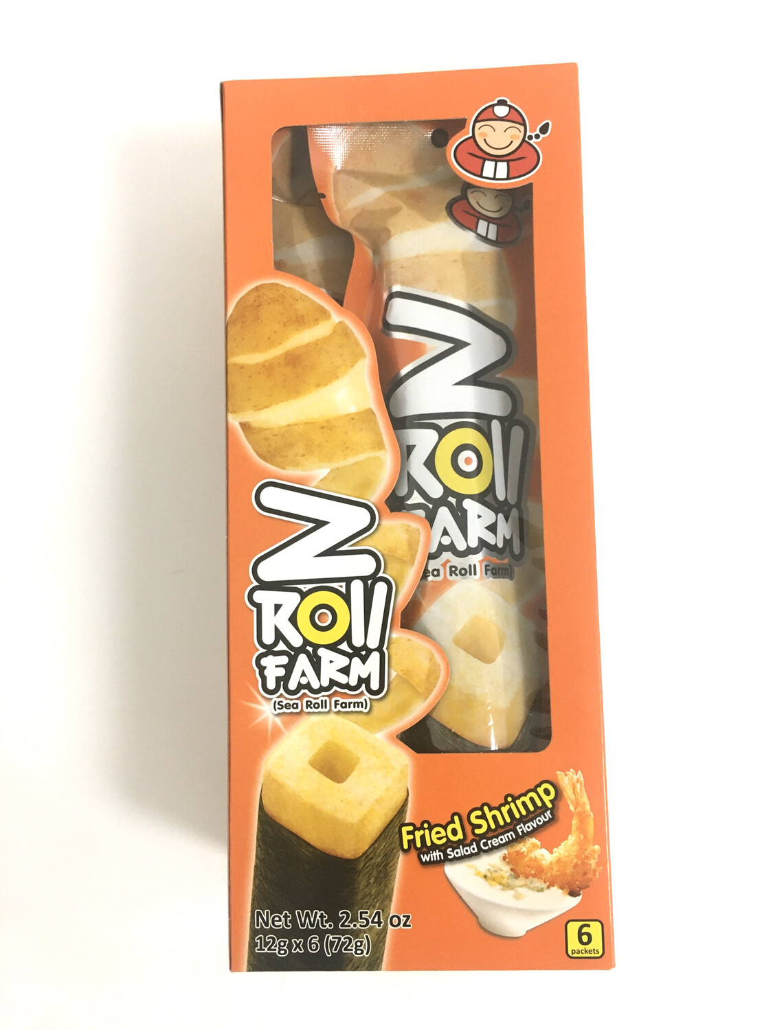 TKN Z ROLL FARM POTATO STICK WRAPPED W/FRIED SHRIMP 12Bx X 6PK X 12G