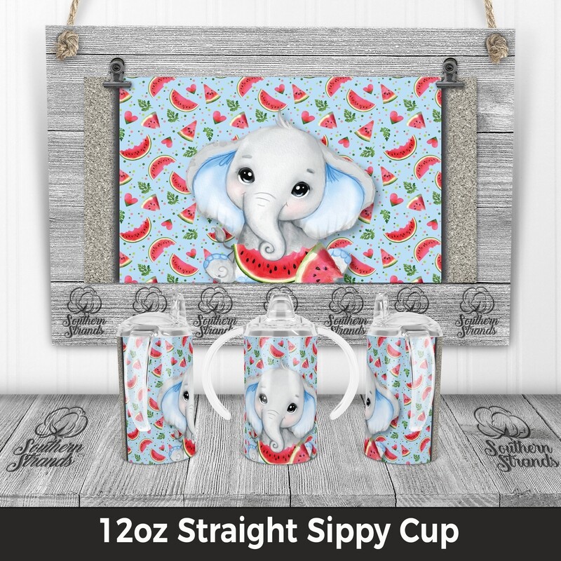 Sippin' On Summer Time - Blue - Sippy Cup | DIGITAL DESIGN